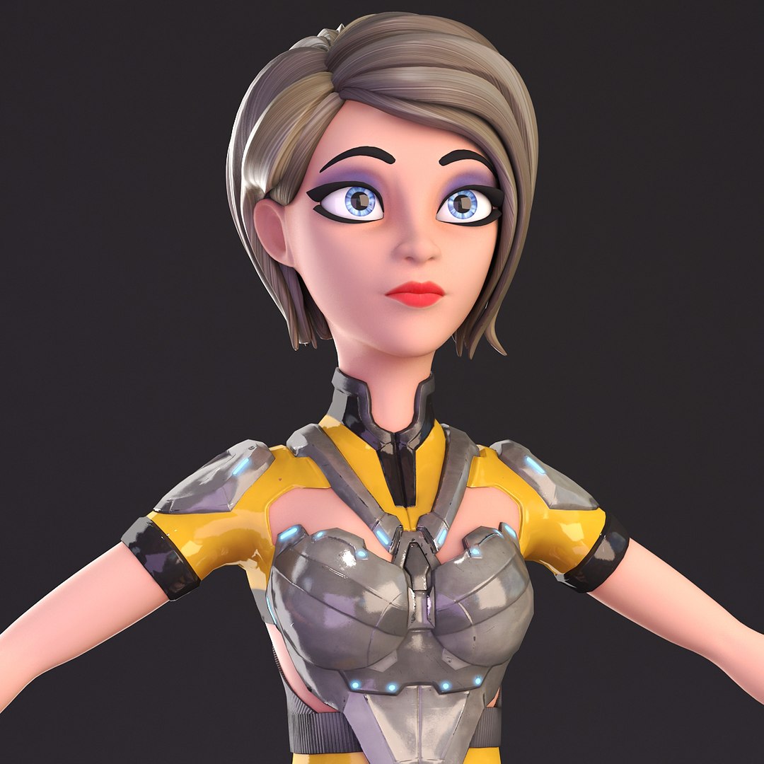 Sci-fi Armor 3D Model - TurboSquid 1010403