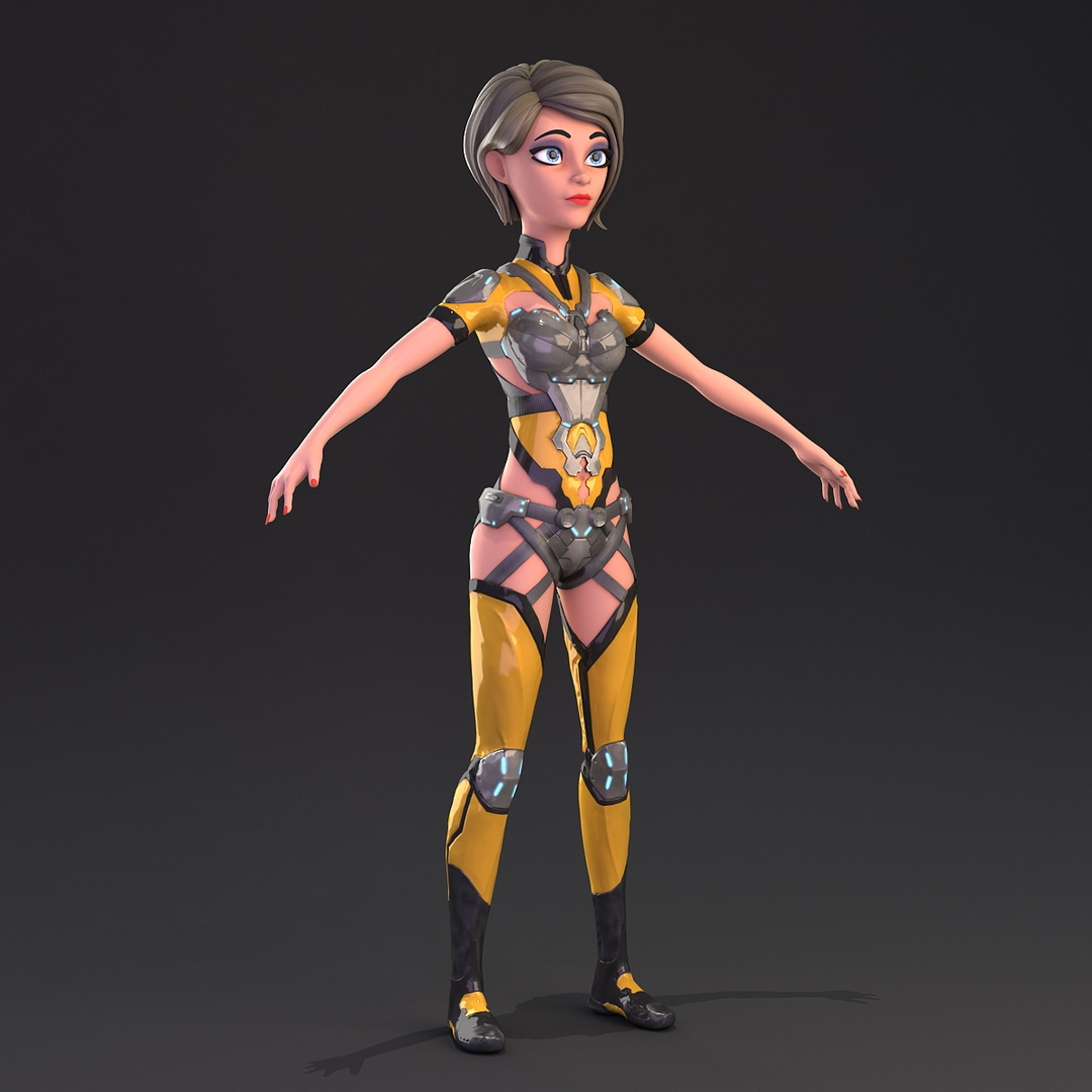 Sci-fi Armor 3D Model - TurboSquid 1010403