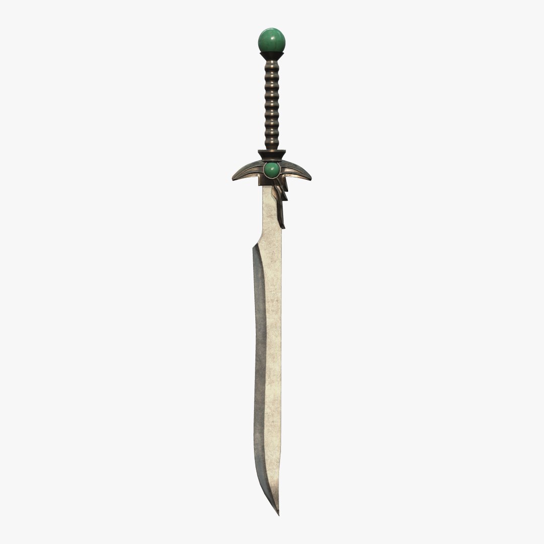 3D Medieval Fantasy Magic Sword model - TurboSquid 1991409