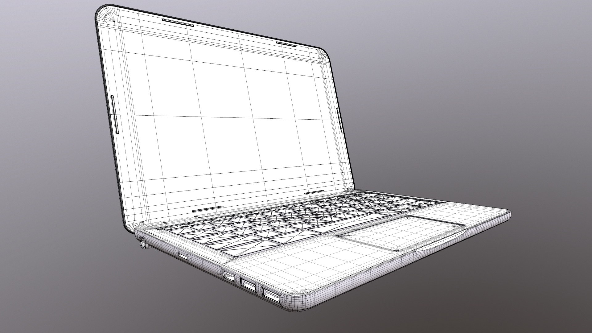 3D Dell Laptop - TurboSquid 1966950