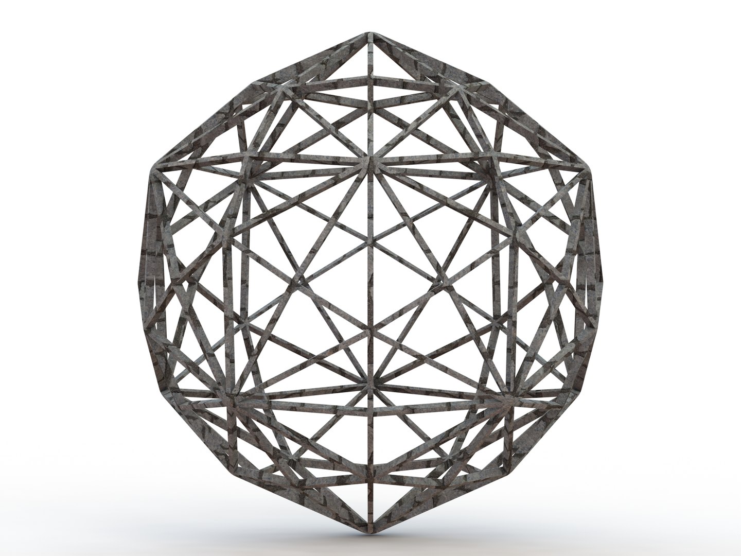 Wireframe Shape Disdyakis Triacontahedron 3D Model - TurboSquid 2169381