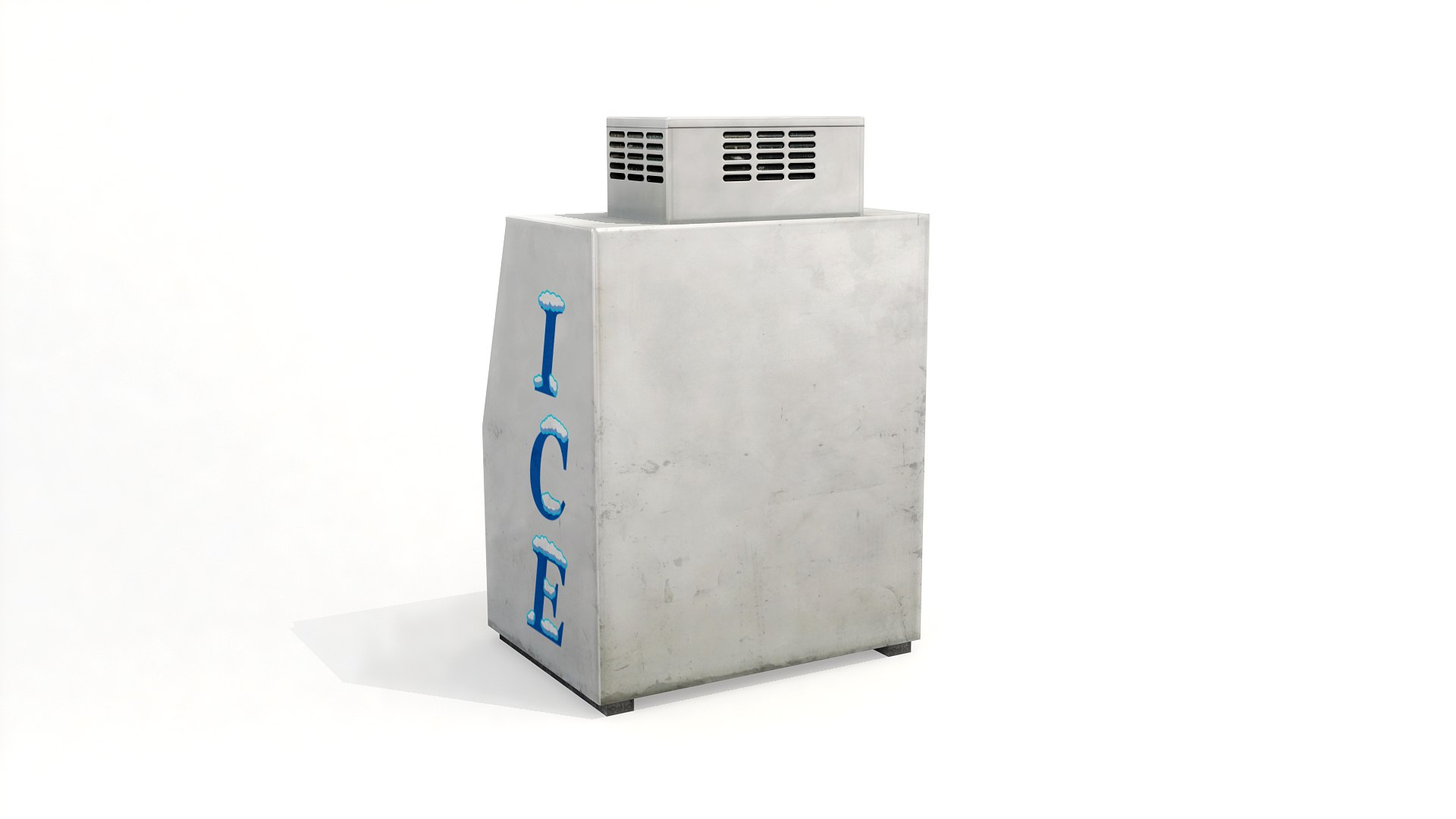 Commercial Ice Freezer 1 3D model - TurboSquid 1766200