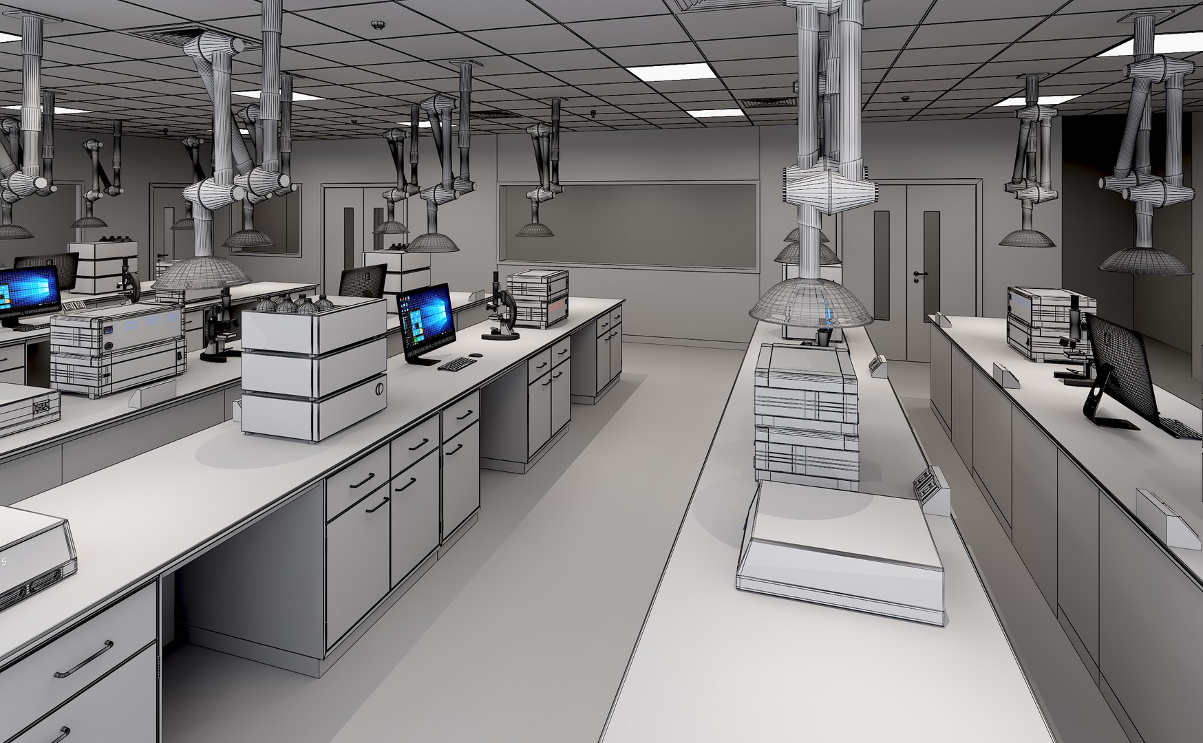 Laboratory 2 3D Model - TurboSquid 2298137