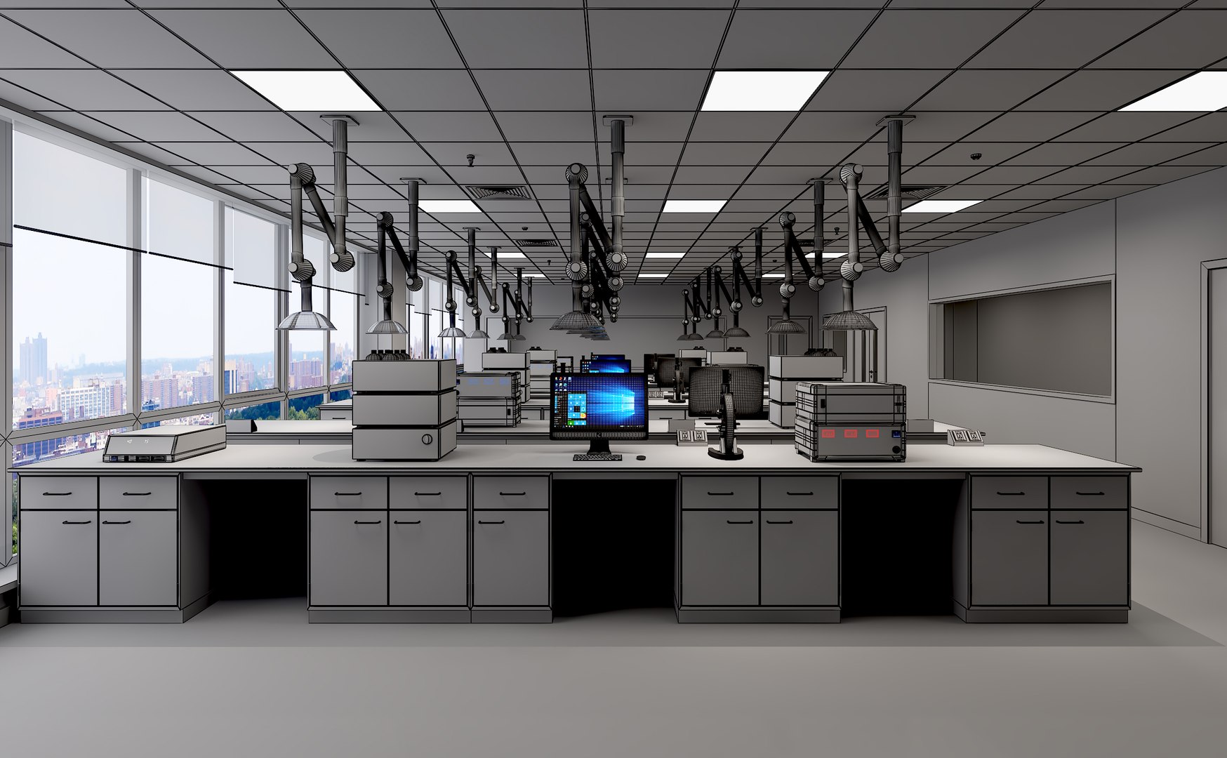 Laboratory 2 3D Model - TurboSquid 2298137