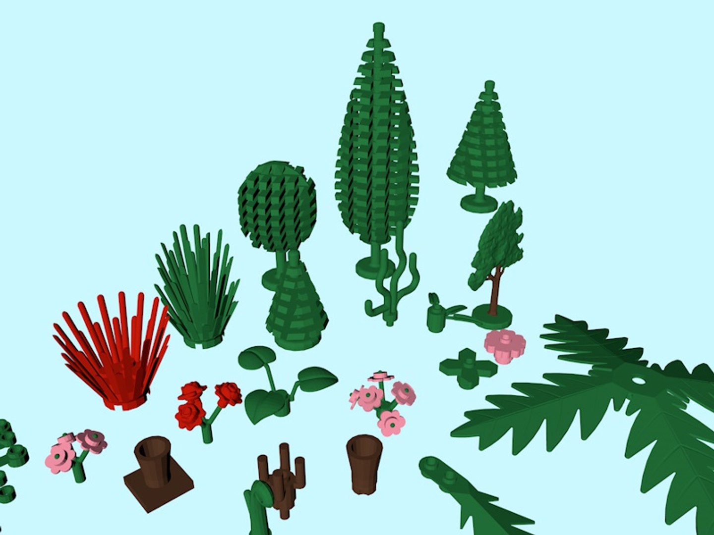 Lego Plant 3ds