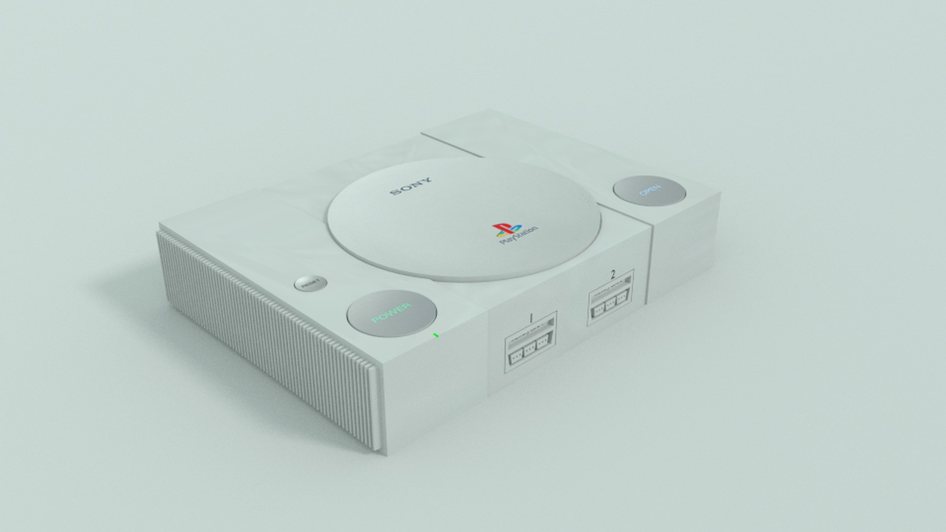 Sony Playstation 1 3d Obj
