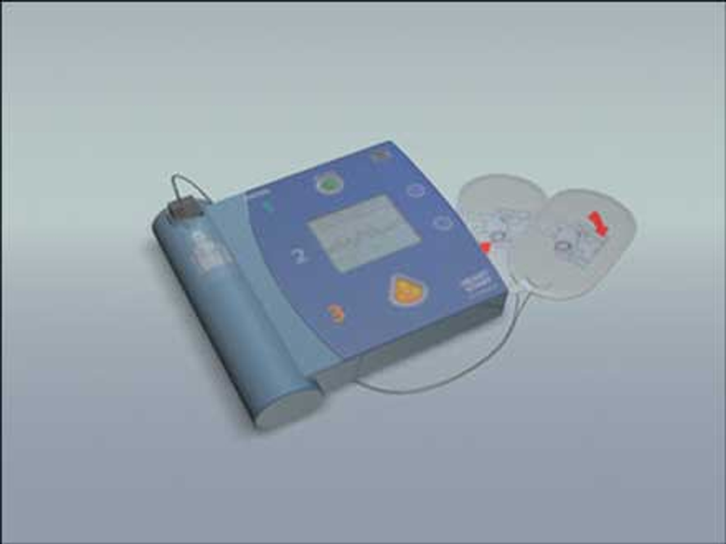 defibrillators 3d model