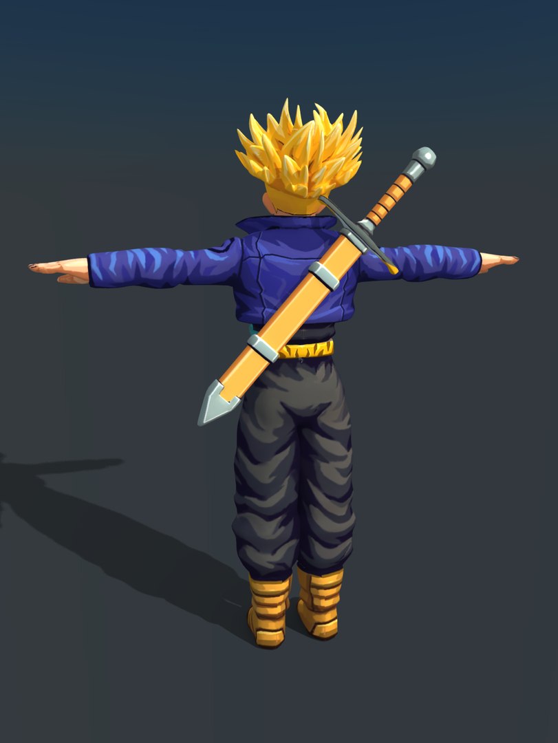 Dragon Ball Torankusu 3D - TurboSquid 1174733