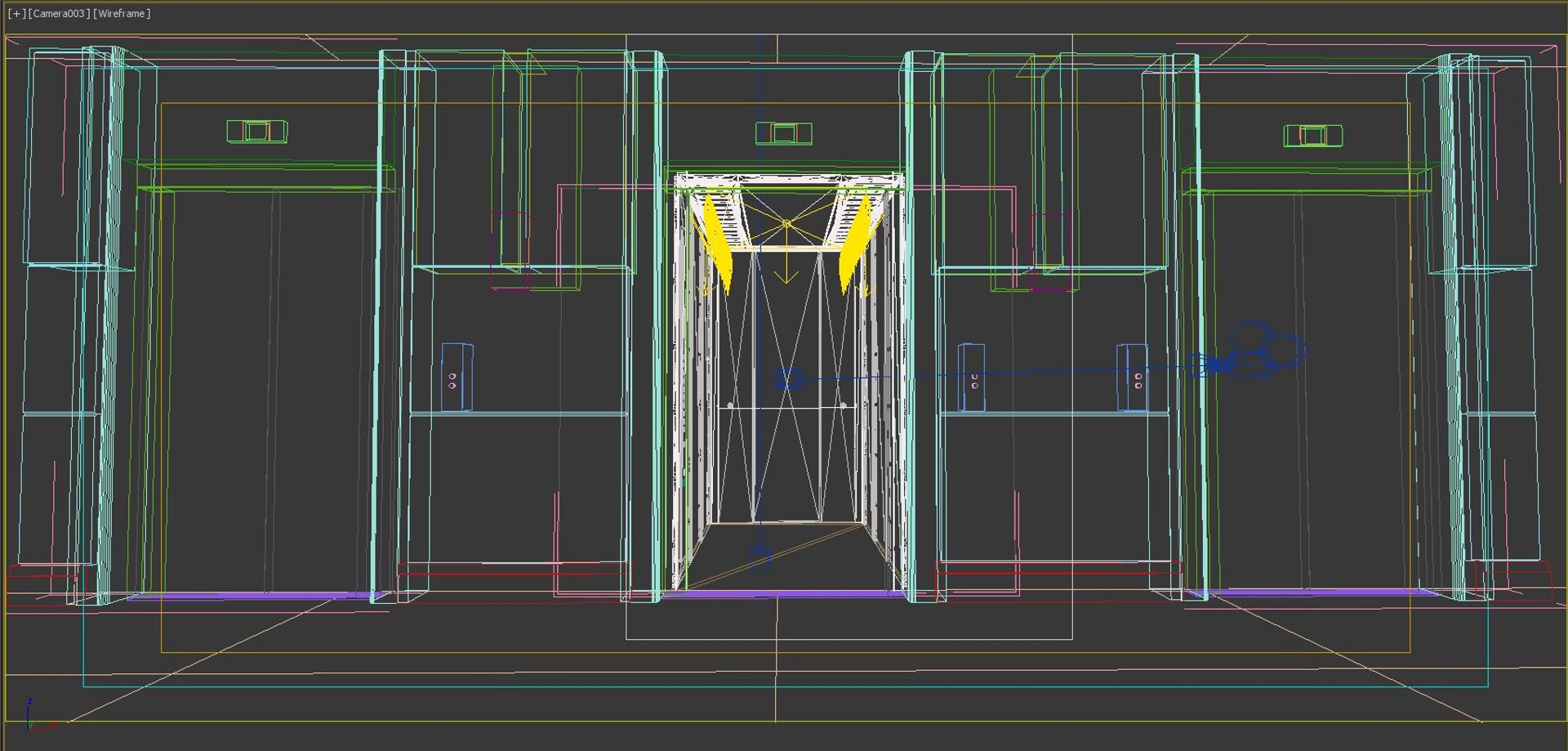 3D Model Elevator Hall - TurboSquid 1267427