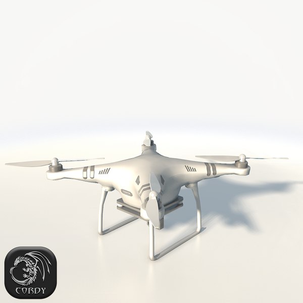 DJI Quadcopter 팬텀 3 3D 모델 - TurboSquid 1051090