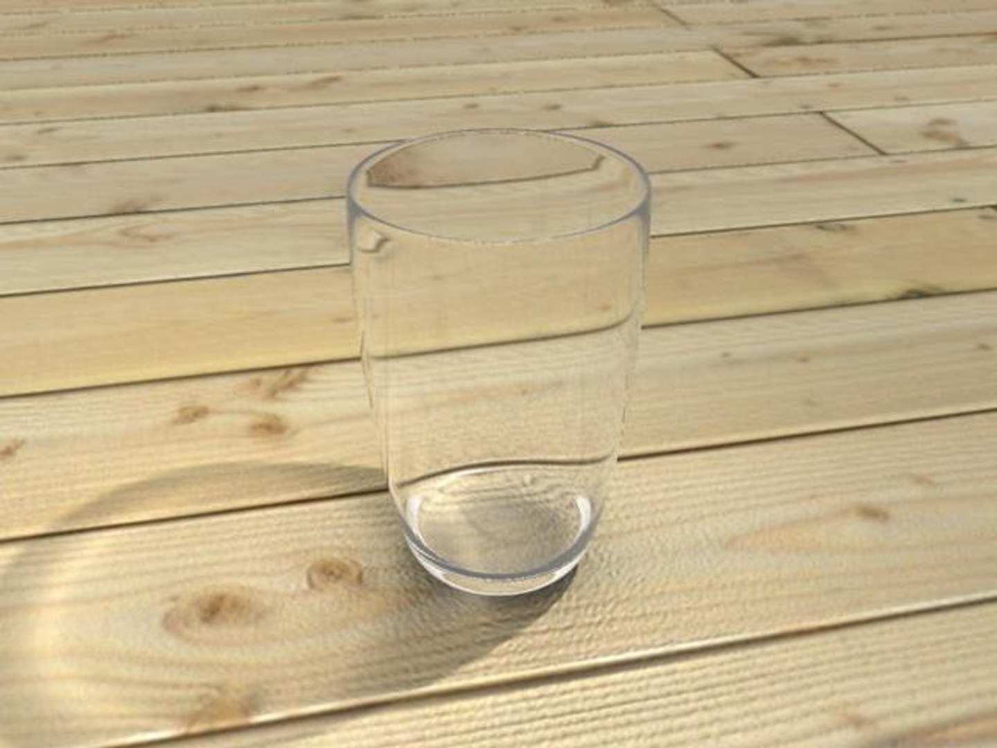 3d Glass Shader Model
