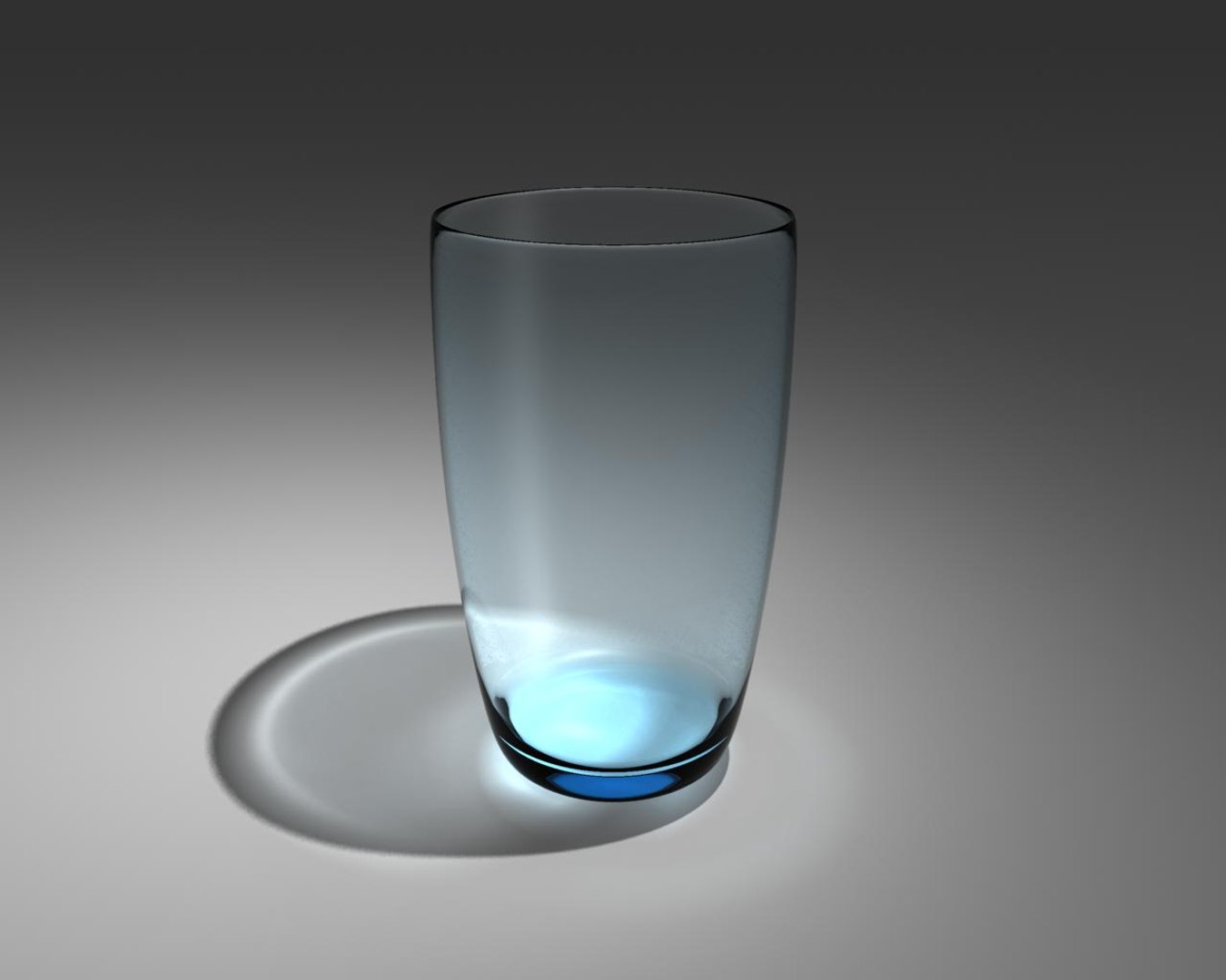 3d Glass Shader Model
