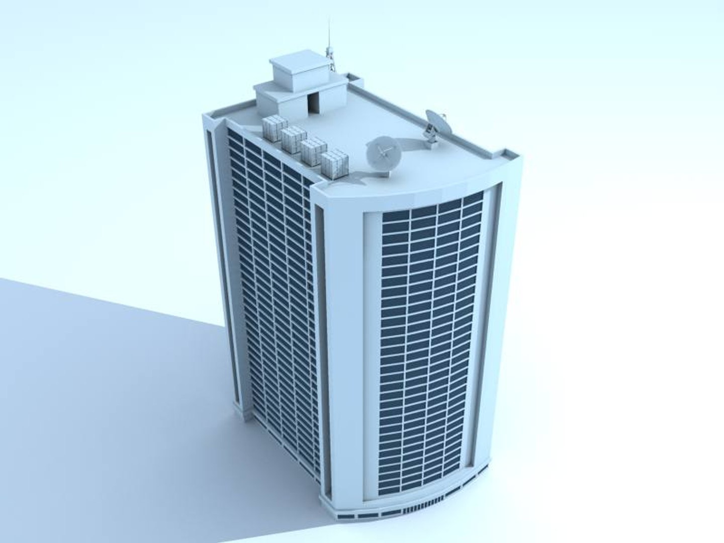 3ds Sky Scraper 16 Building