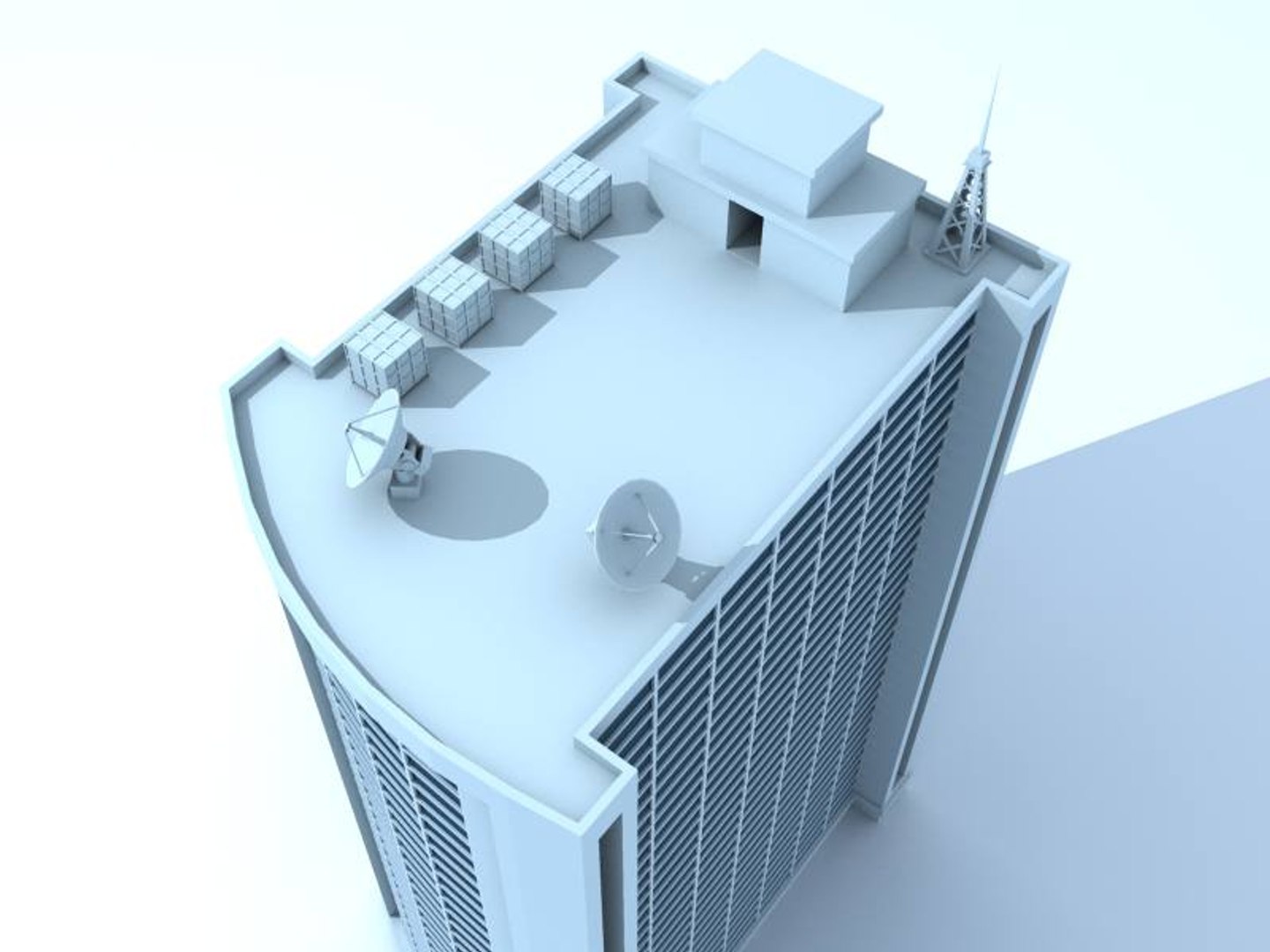 3ds Sky Scraper 16 Building