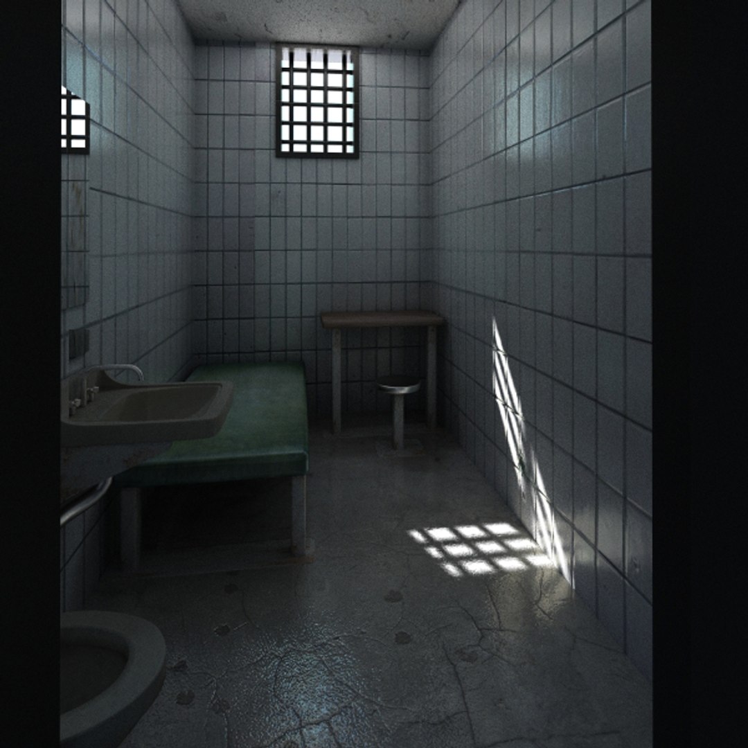 Interior Jail 3d Model