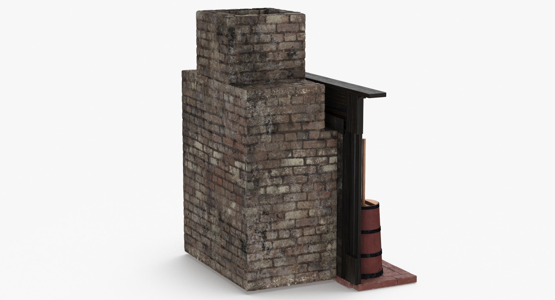 3D Fireplace - TurboSquid 2038574