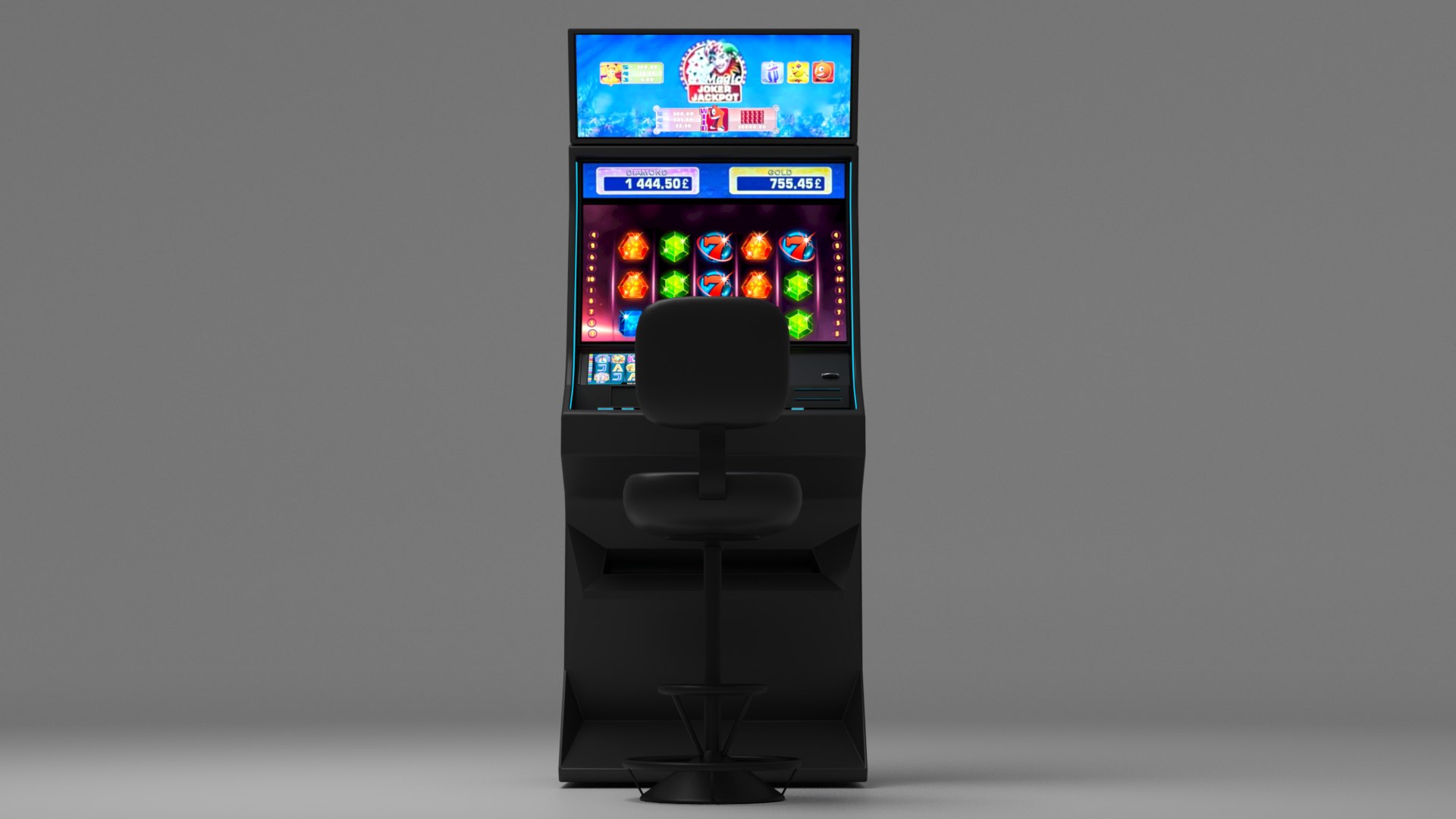 Slot Machine Model - TurboSquid 1465180