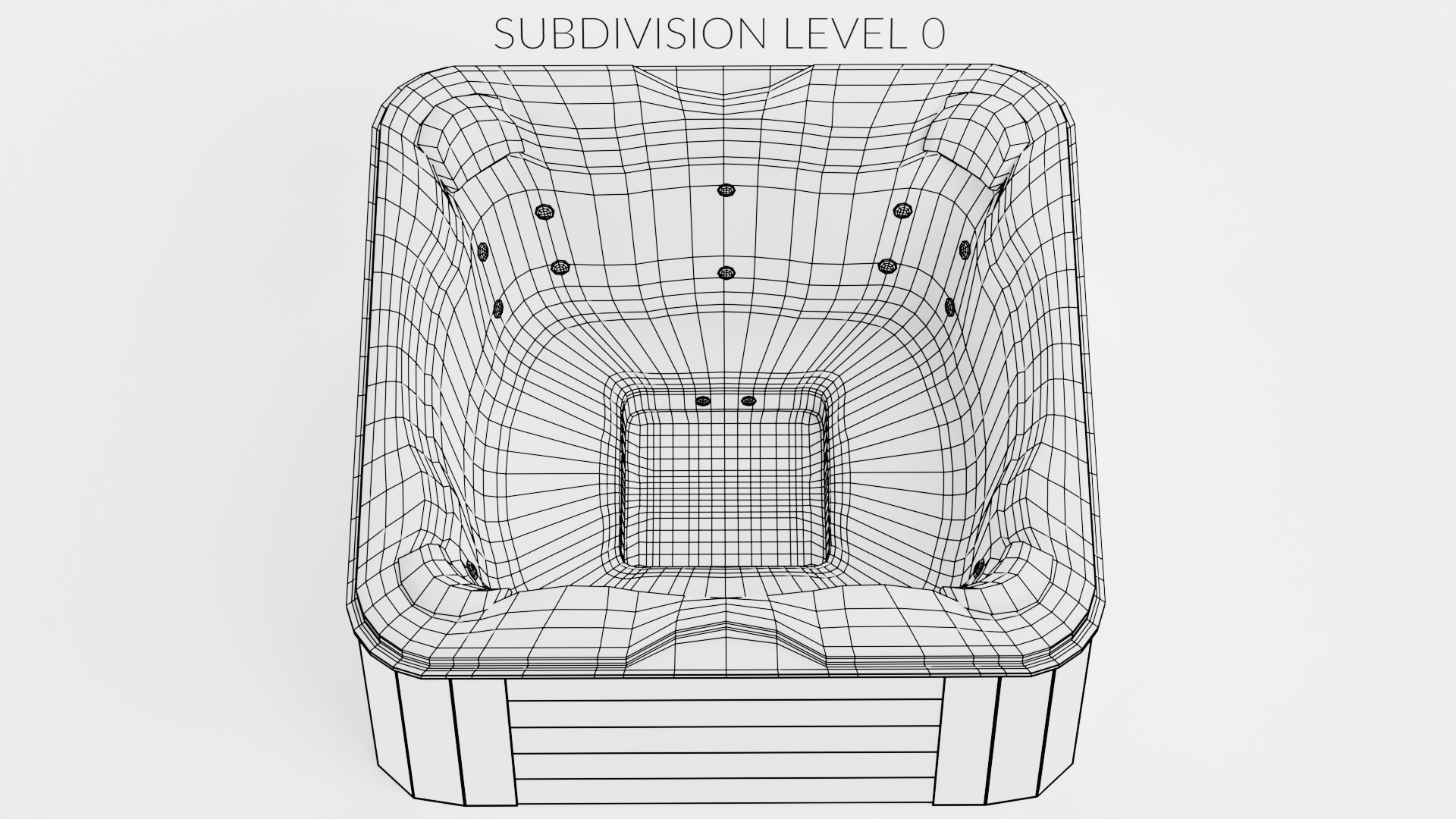 3D Hot Tub Wooden Model - TurboSquid 2057617