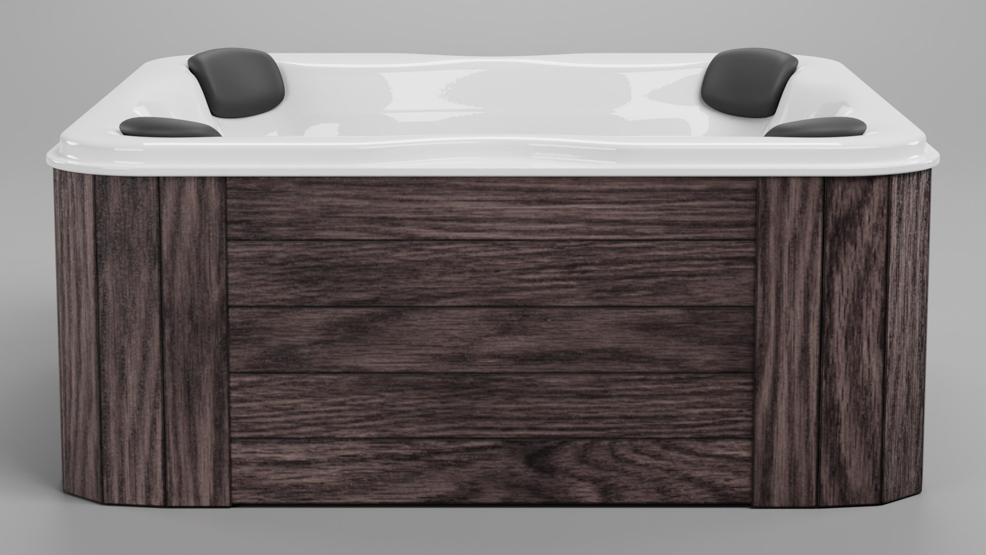 3D Hot Tub Wooden Model - TurboSquid 2057617