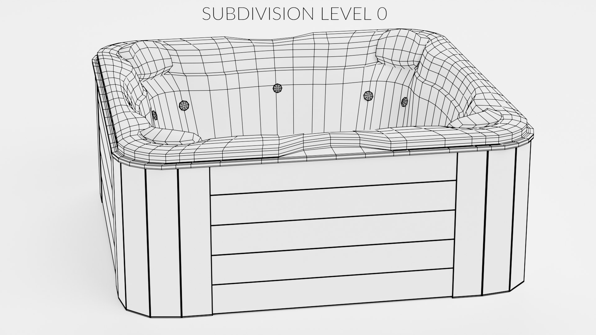 3D Hot Tub Wooden Model - TurboSquid 2057617