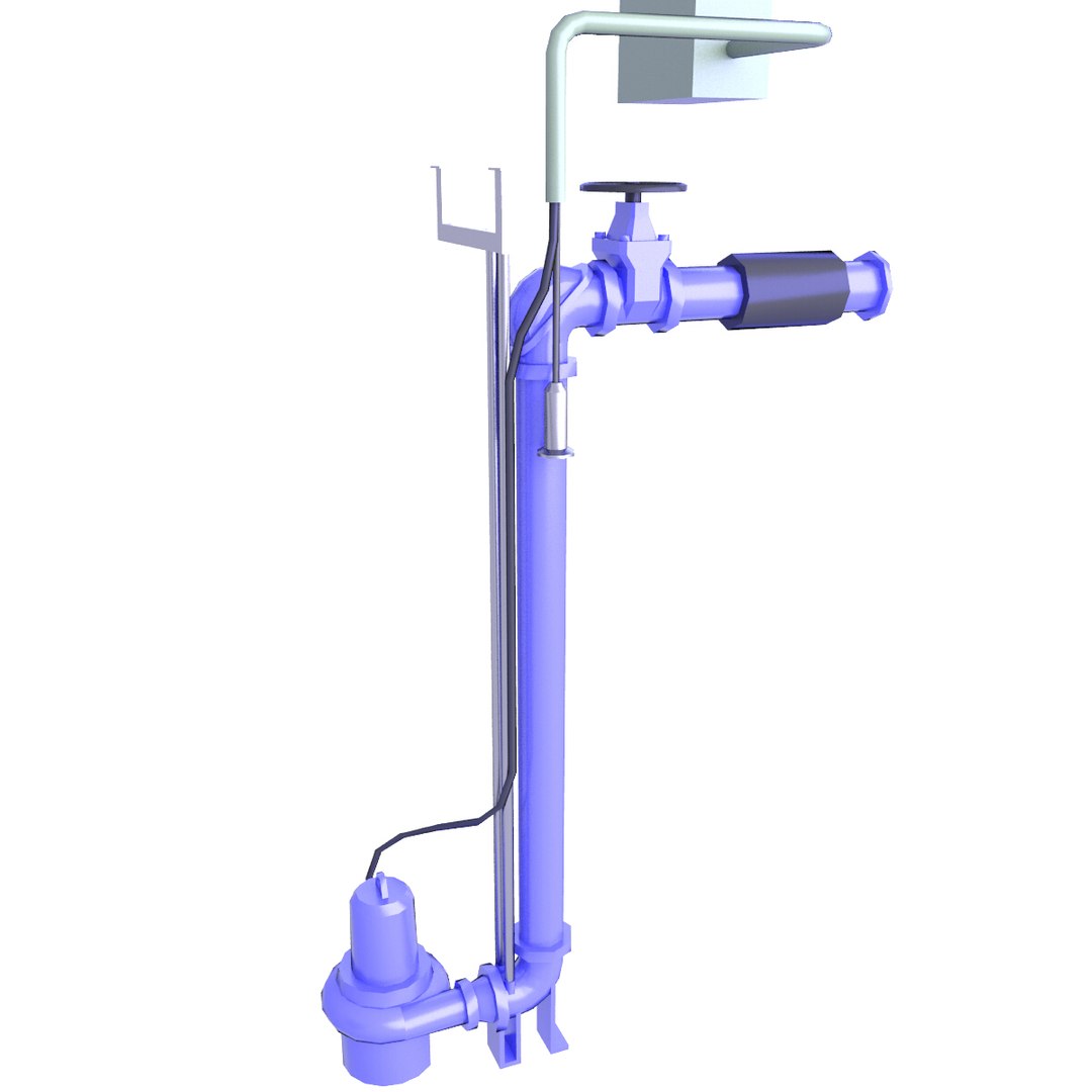 3D Model Sewage Pump Station 13 - TurboSquid 2096666