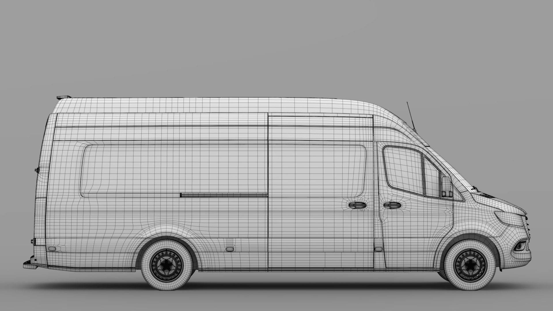 Freightliner sprinter panel van model - TurboSquid 1360681