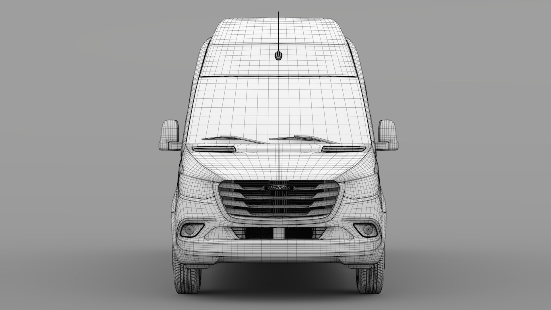 Freightliner Sprinter Panel Van Model - TurboSquid 1360681