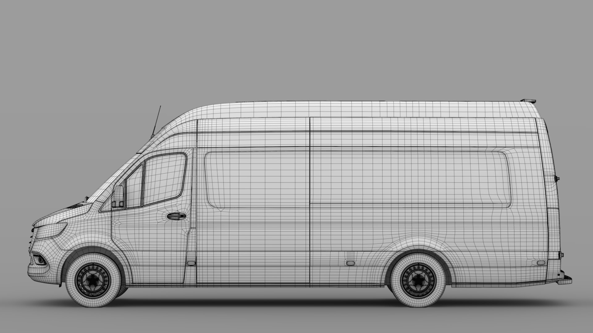 Freightliner Sprinter Panel Van Model - TurboSquid 1360681