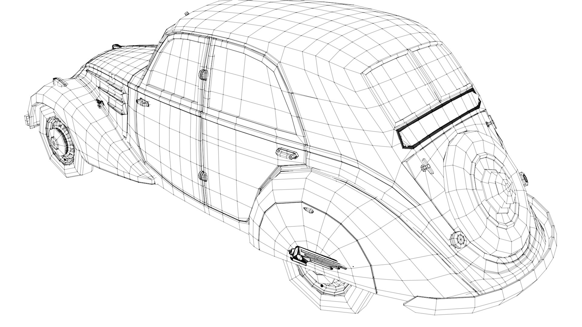PEUGEOT 402 BERLINE 1938 Model - TurboSquid 2515411