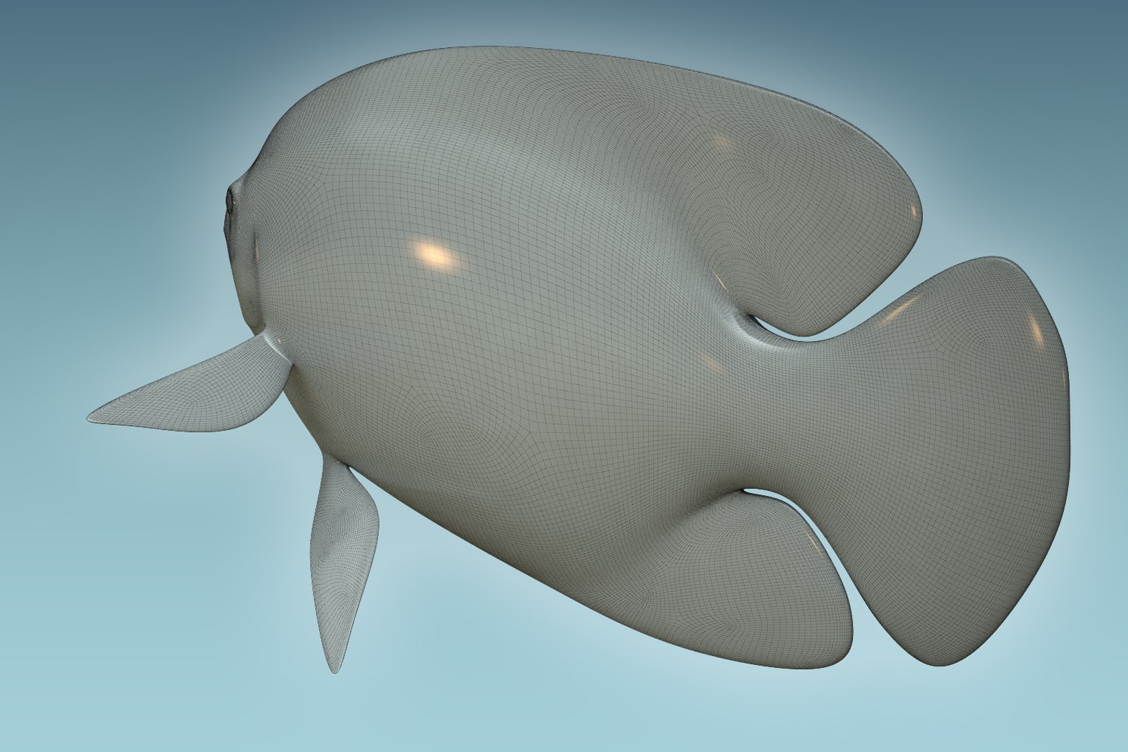 3D angle fish 16 model - TurboSquid 1208438