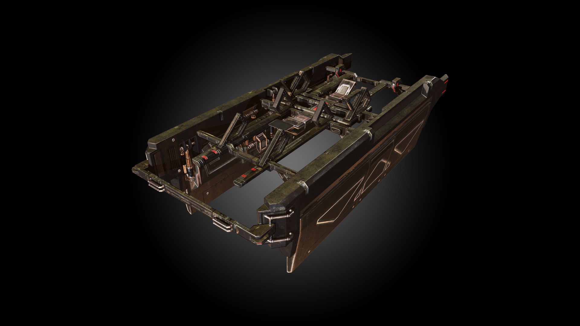 Cargo Module A 3D Model - TurboSquid 1722877