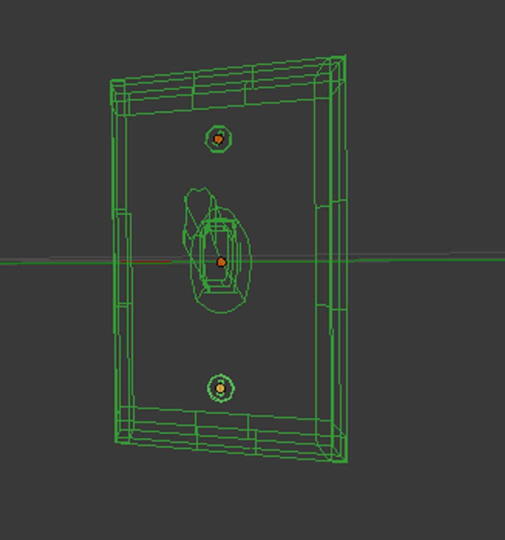 3D Model Light Switch - TurboSquid 1396776