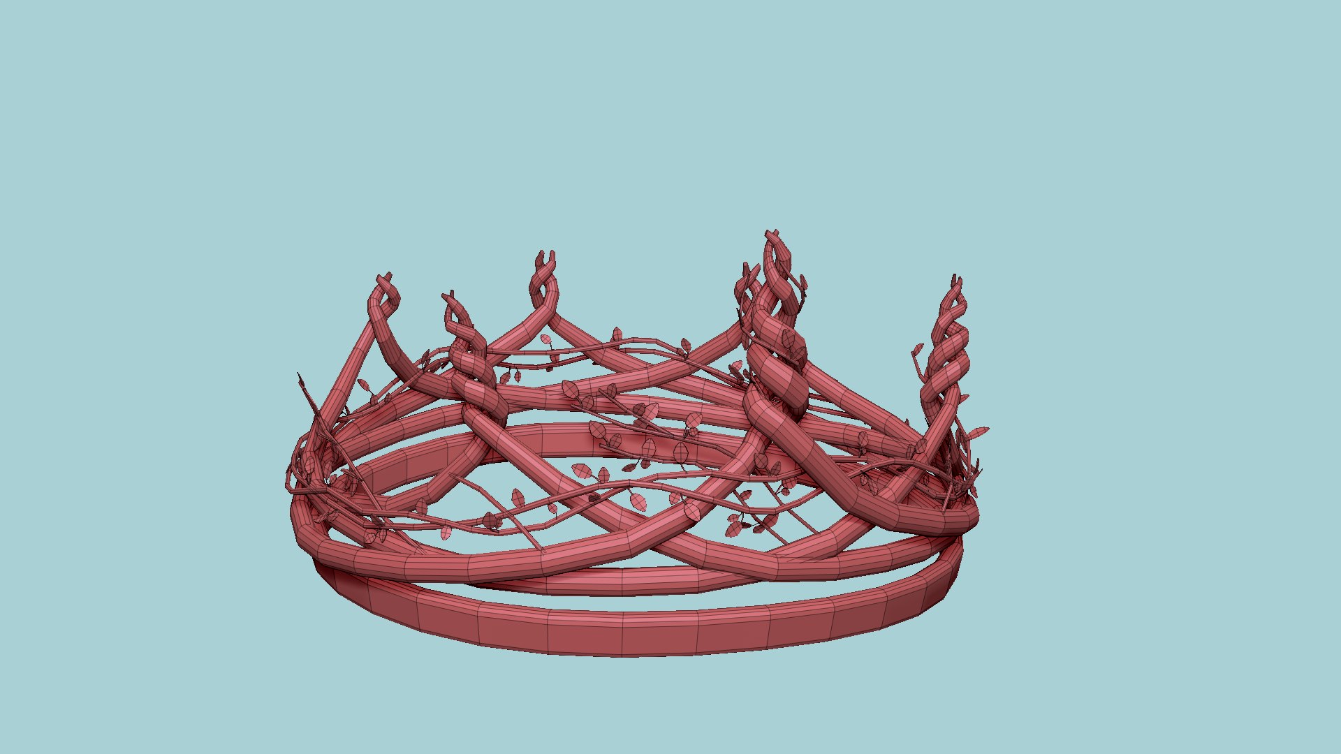 Nature Crown A01 Gold - Fantasy Character Design 3D Model - TurboSquid ...