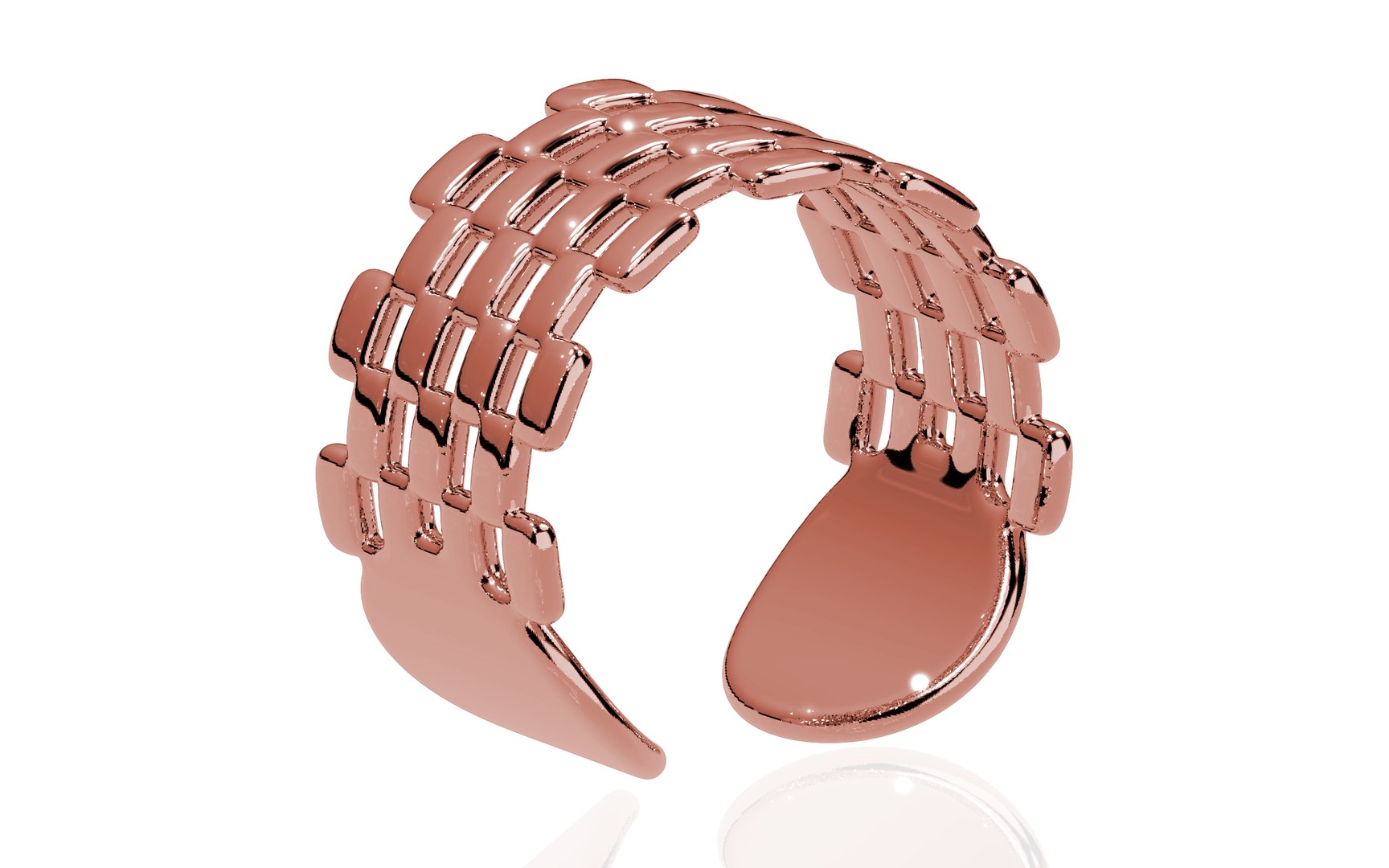 Creative Brick Style Ring Model - TurboSquid 1716214