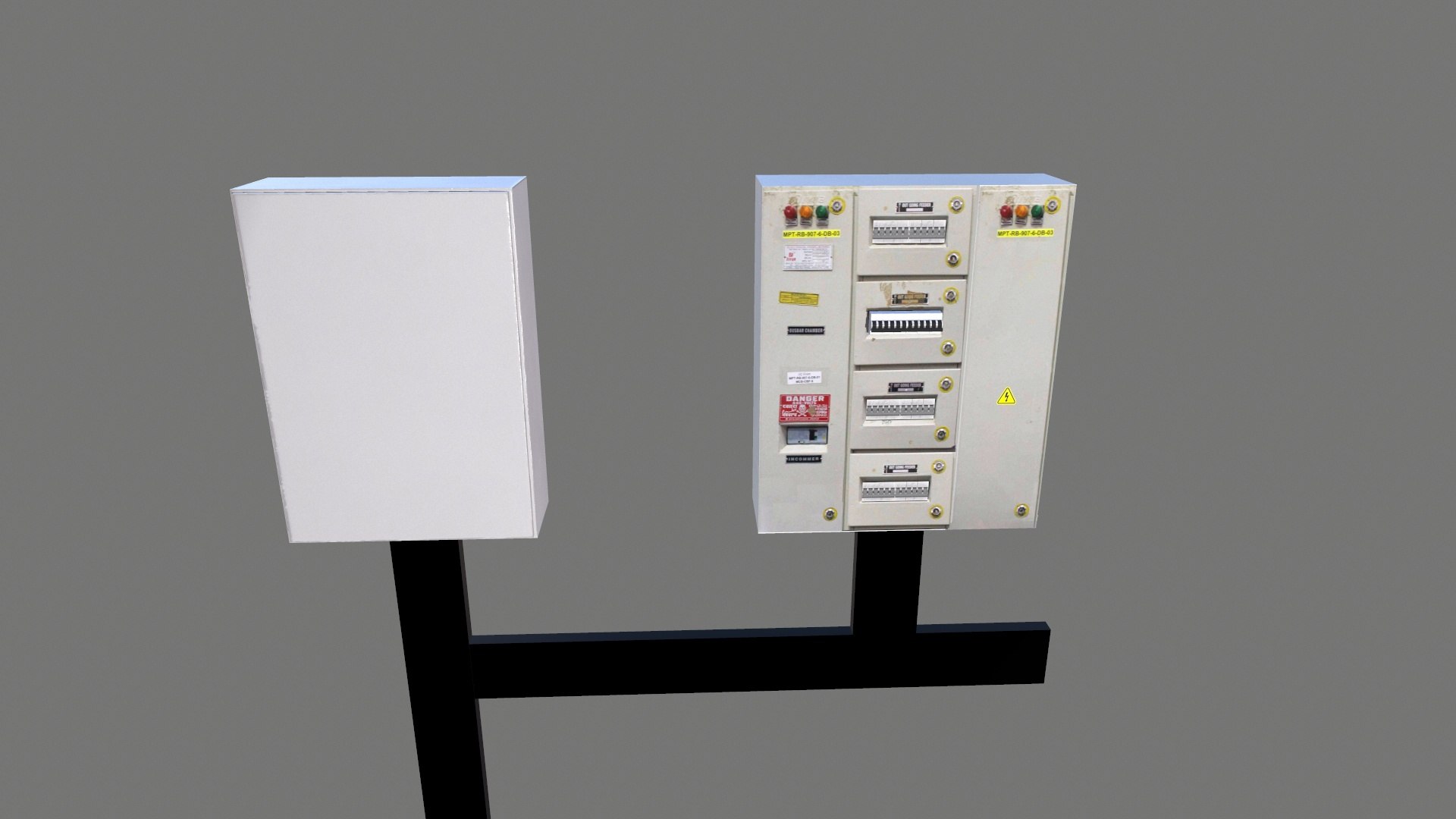 3D Electric Panel Model - TurboSquid 2345529