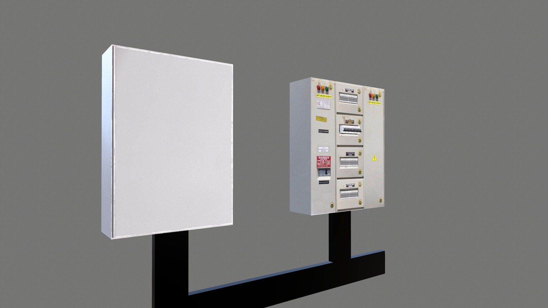 3D Electric Panel Model - TurboSquid 2345529