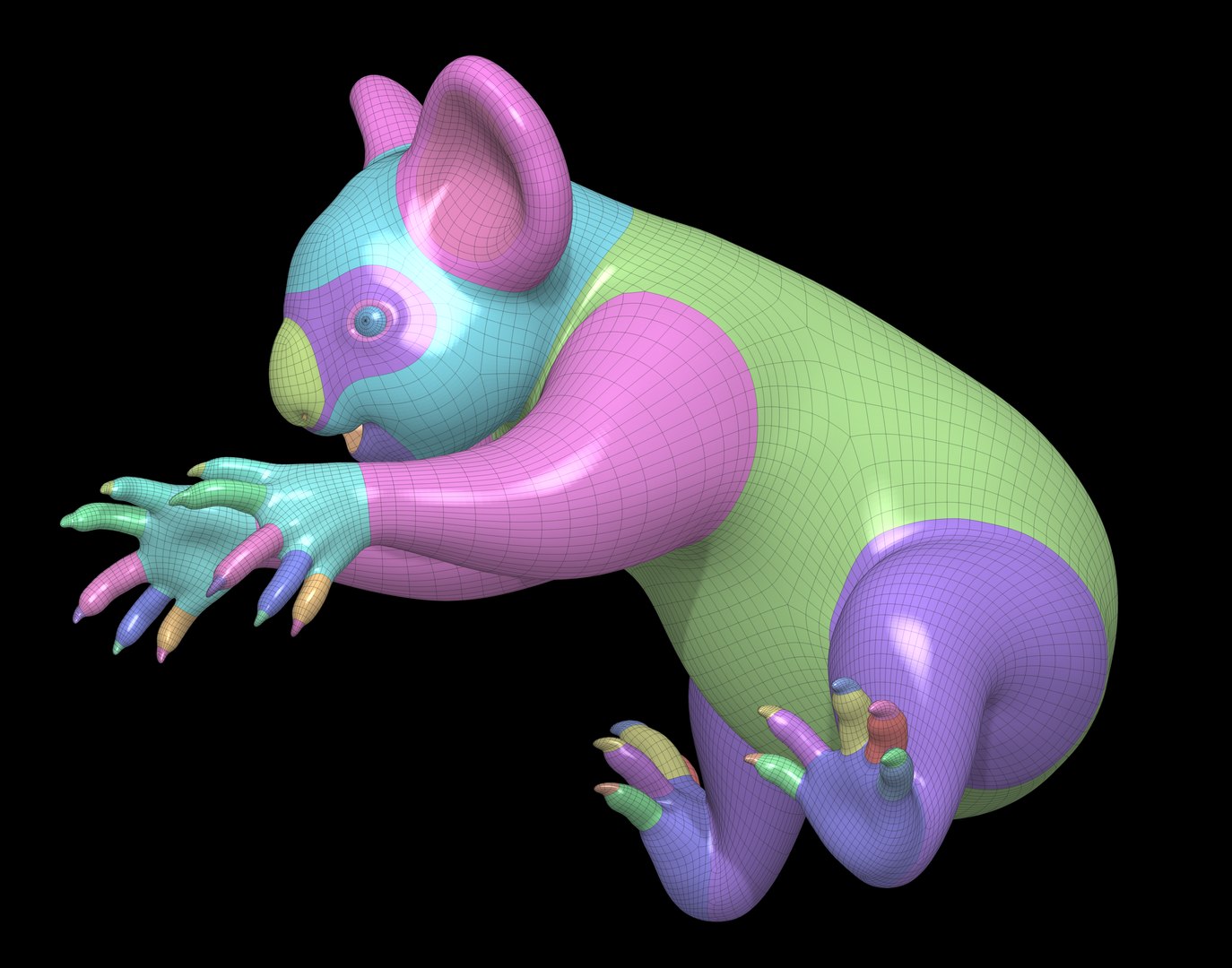 3D Koala - TurboSquid 1439137