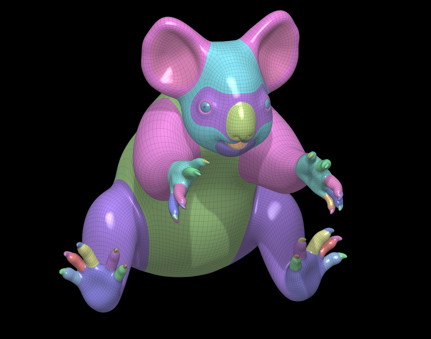 3D Koala - TurboSquid 1439137