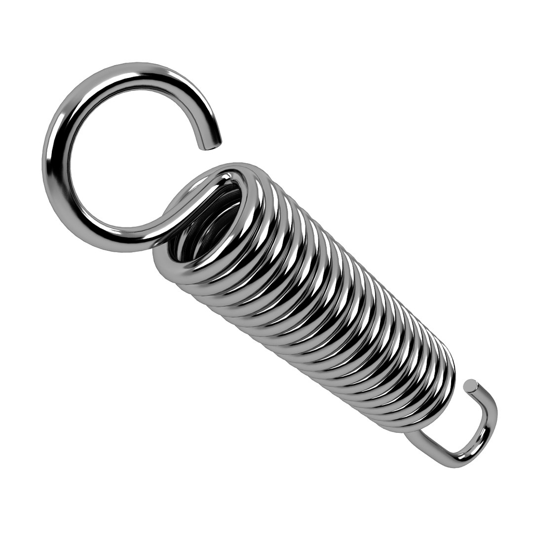 coil spring 3d max