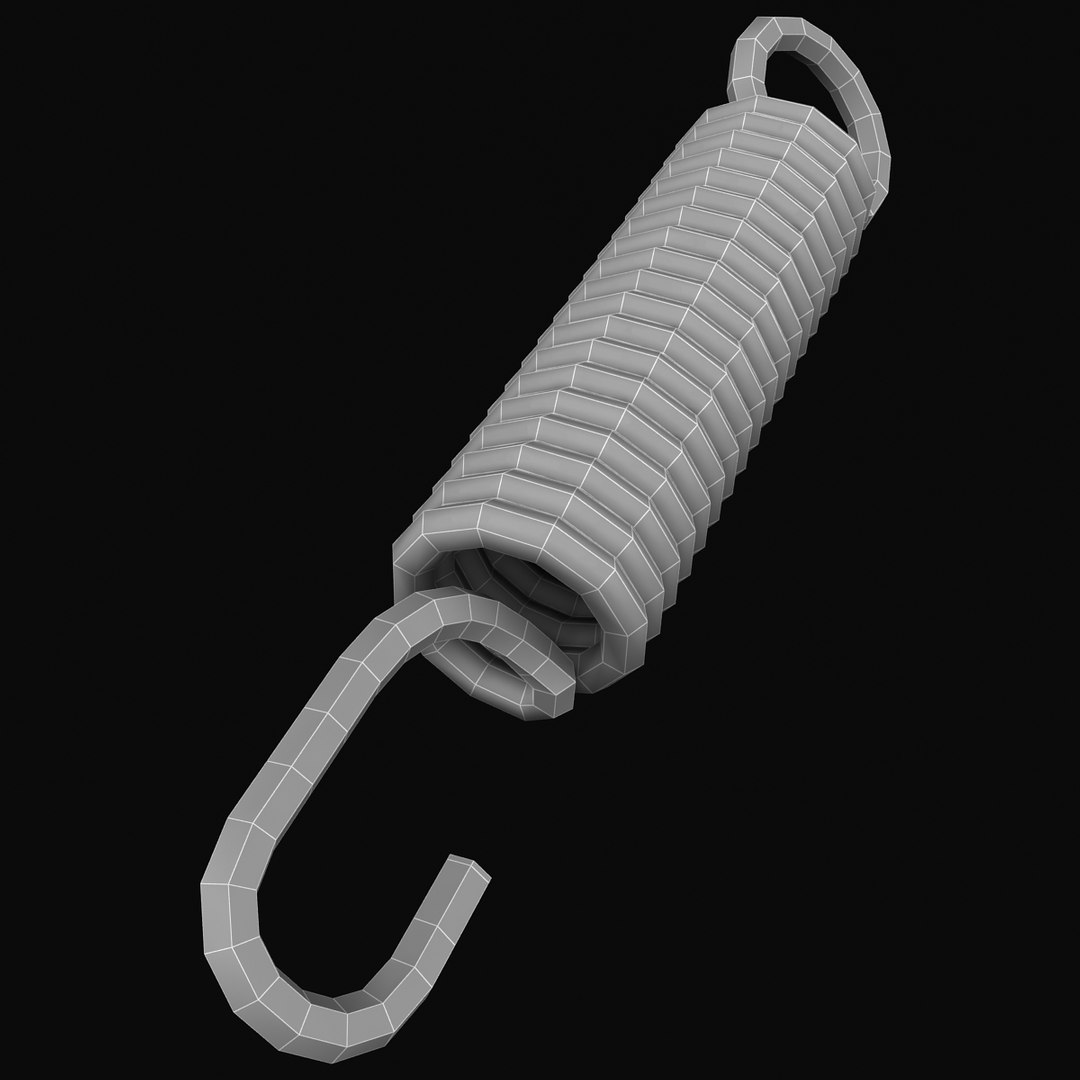 coil spring 3d max