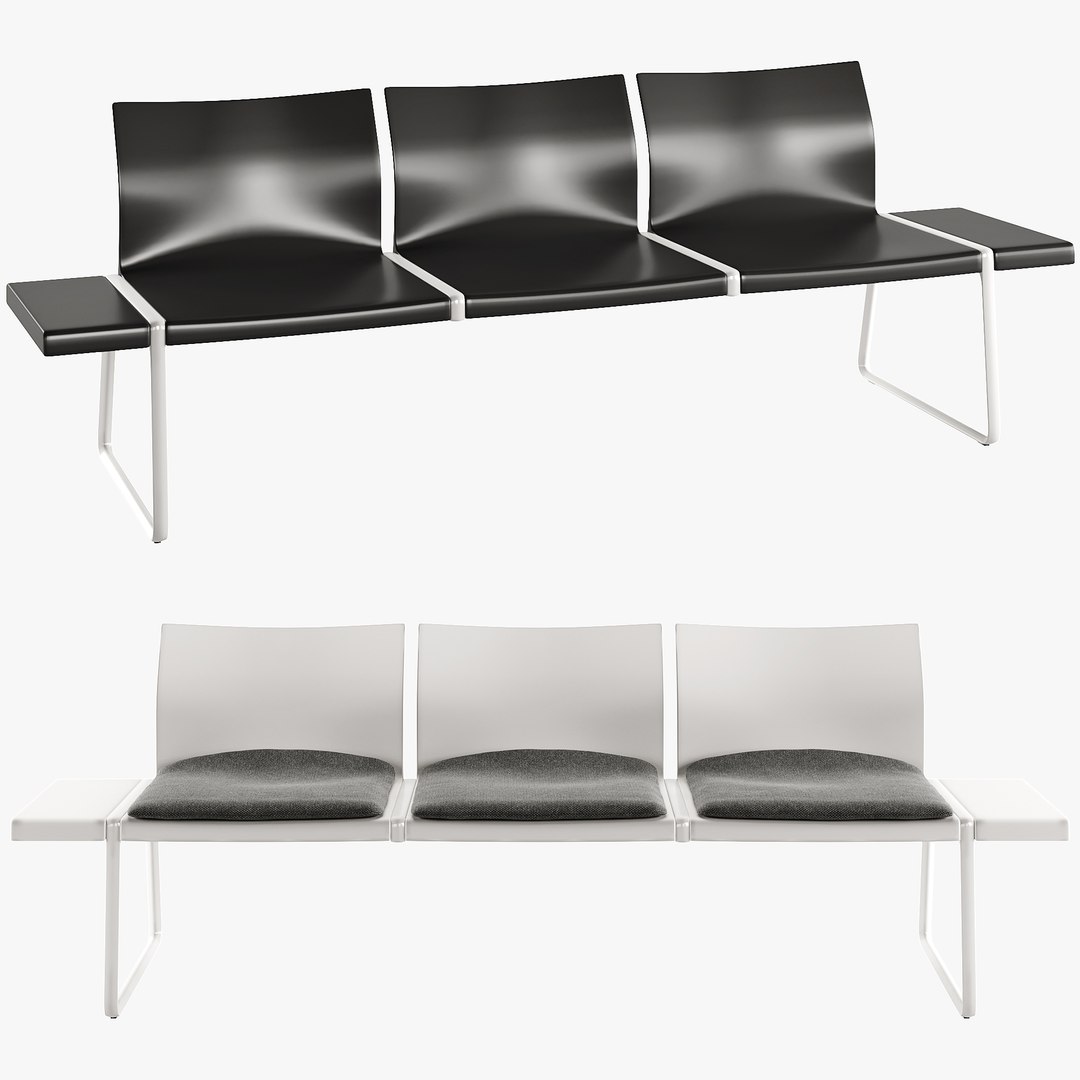 Bench Plural 3D Model - TurboSquid 2346327
