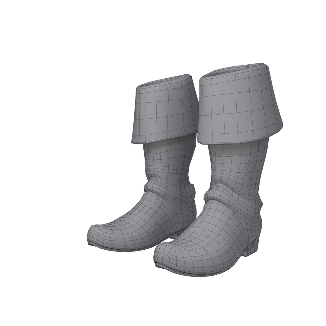 Boots Cartoon 3D - TurboSquid 1663627