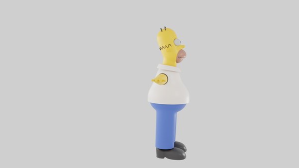 modelo 3d Homero Simpson - TurboSquid 2278538
