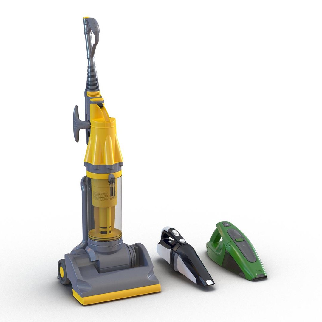 Vacuum Cleaners 2 Cleaning 3d Model