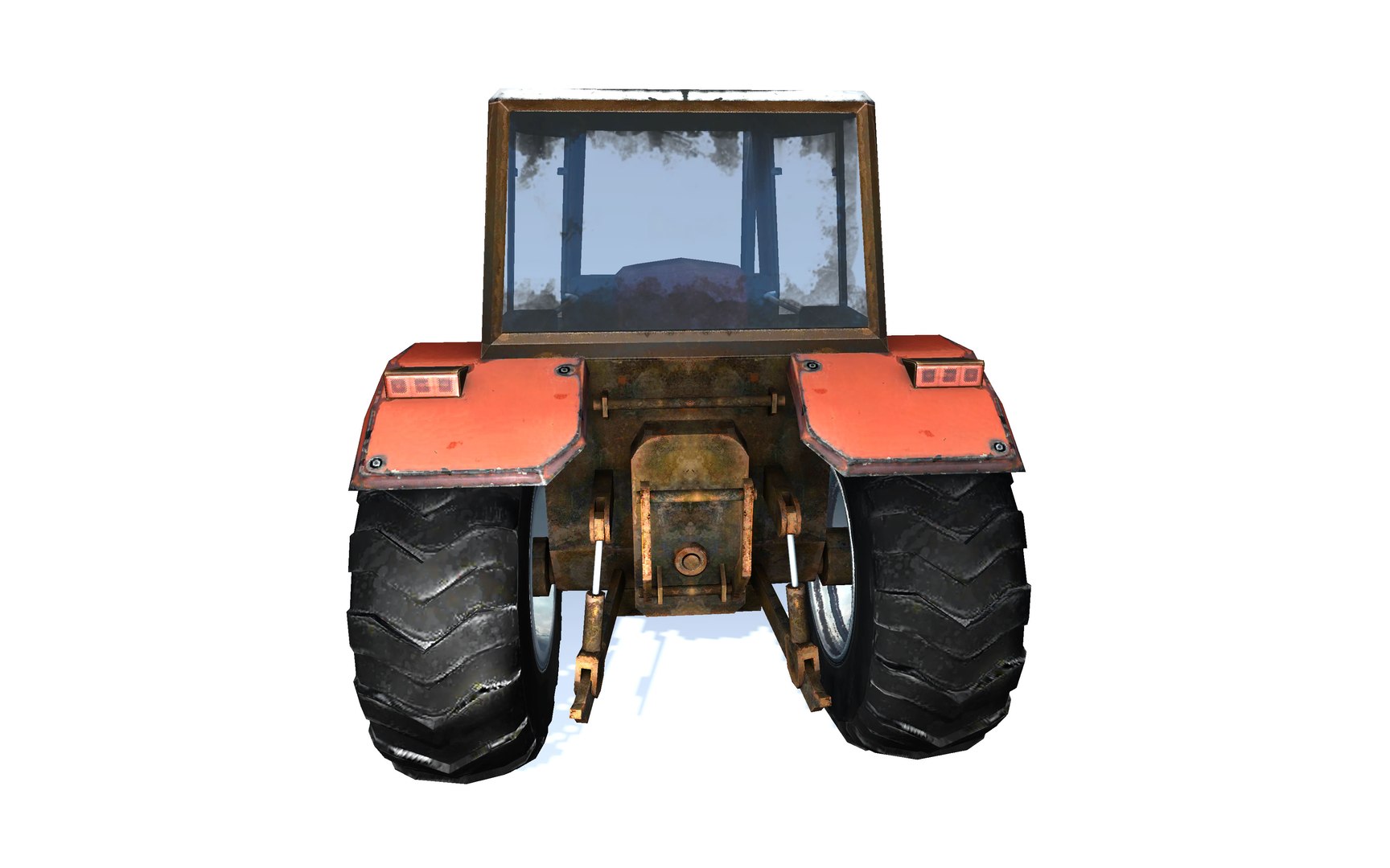 Realistic Tractor 3D Model - TurboSquid 1510848