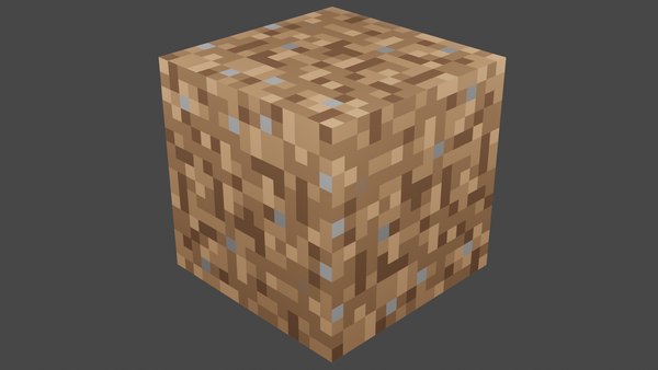 modelo 3d Bloque de tierra de Minecraft gratis - TurboSquid 1673666