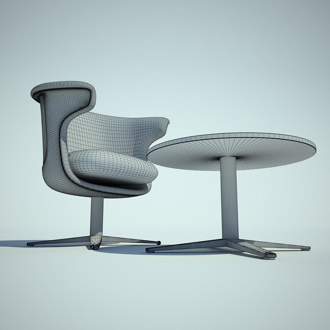 3d I2i Ideo Steelcase Model