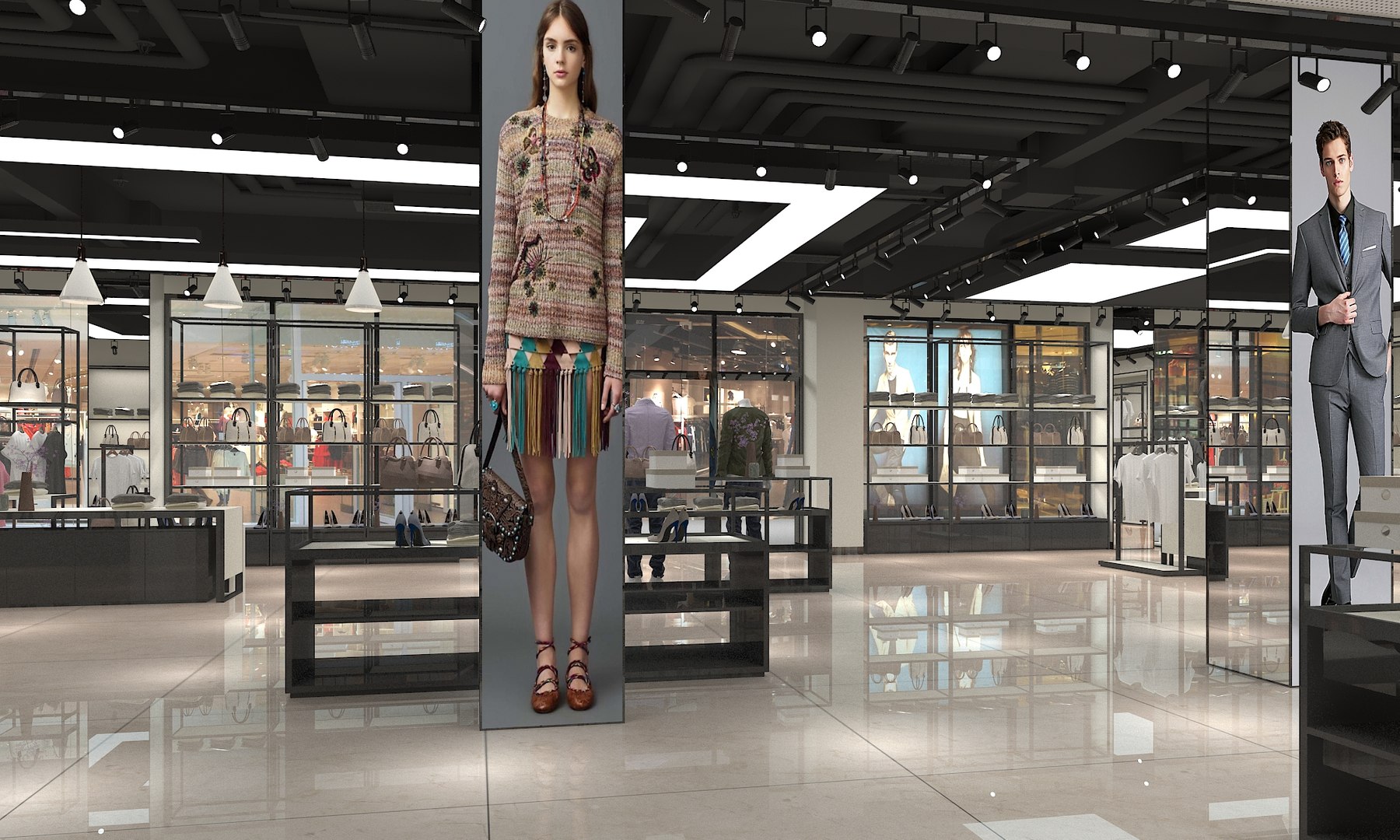 3D Clothing Store 13 - TurboSquid 2213045