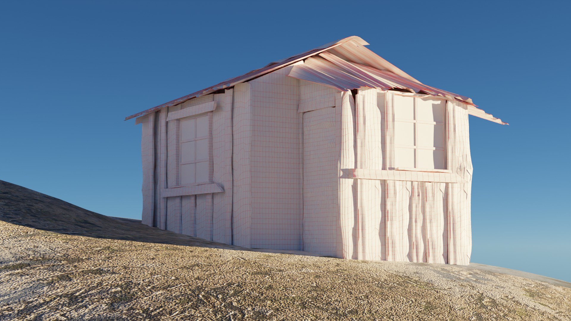 3D Cottage Model Model - TurboSquid 2455566