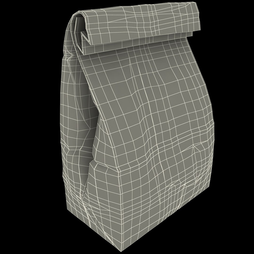 paper bag 3d 3ds